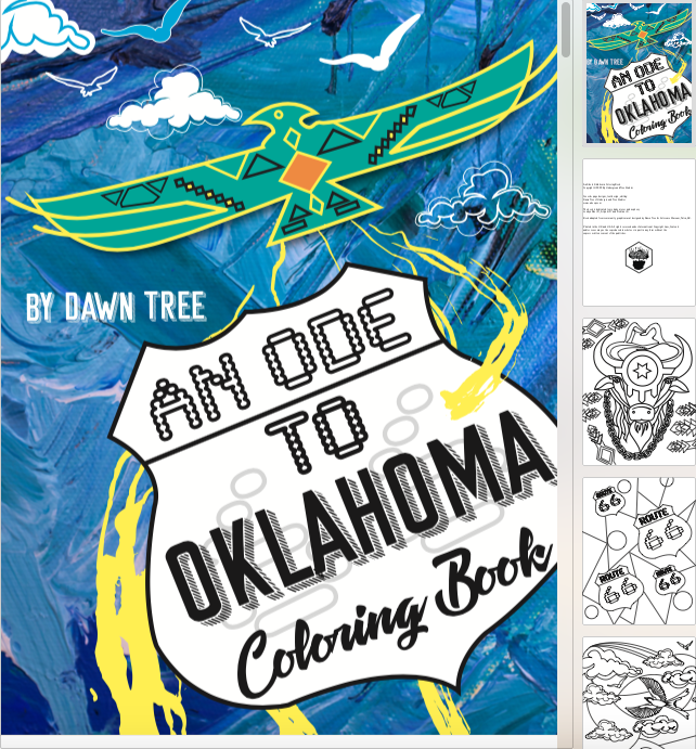 oklahoma coloring book